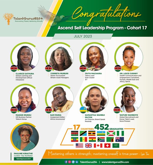 Ascend Self Leadership Program - Talent Gurus 254